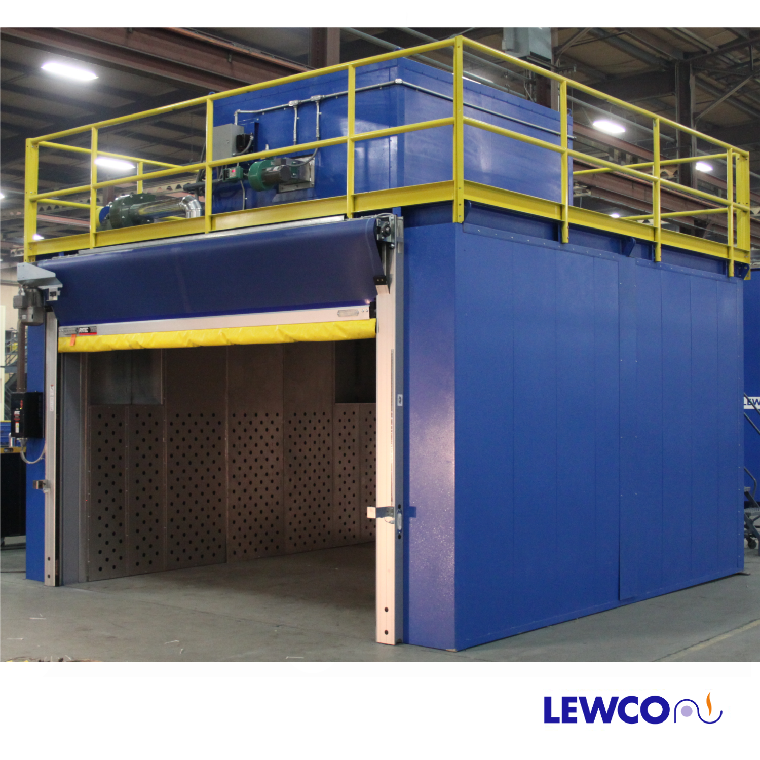 200°F Direct-Fired Natural Gas Oven (door open) | LEWCO, Inc ...