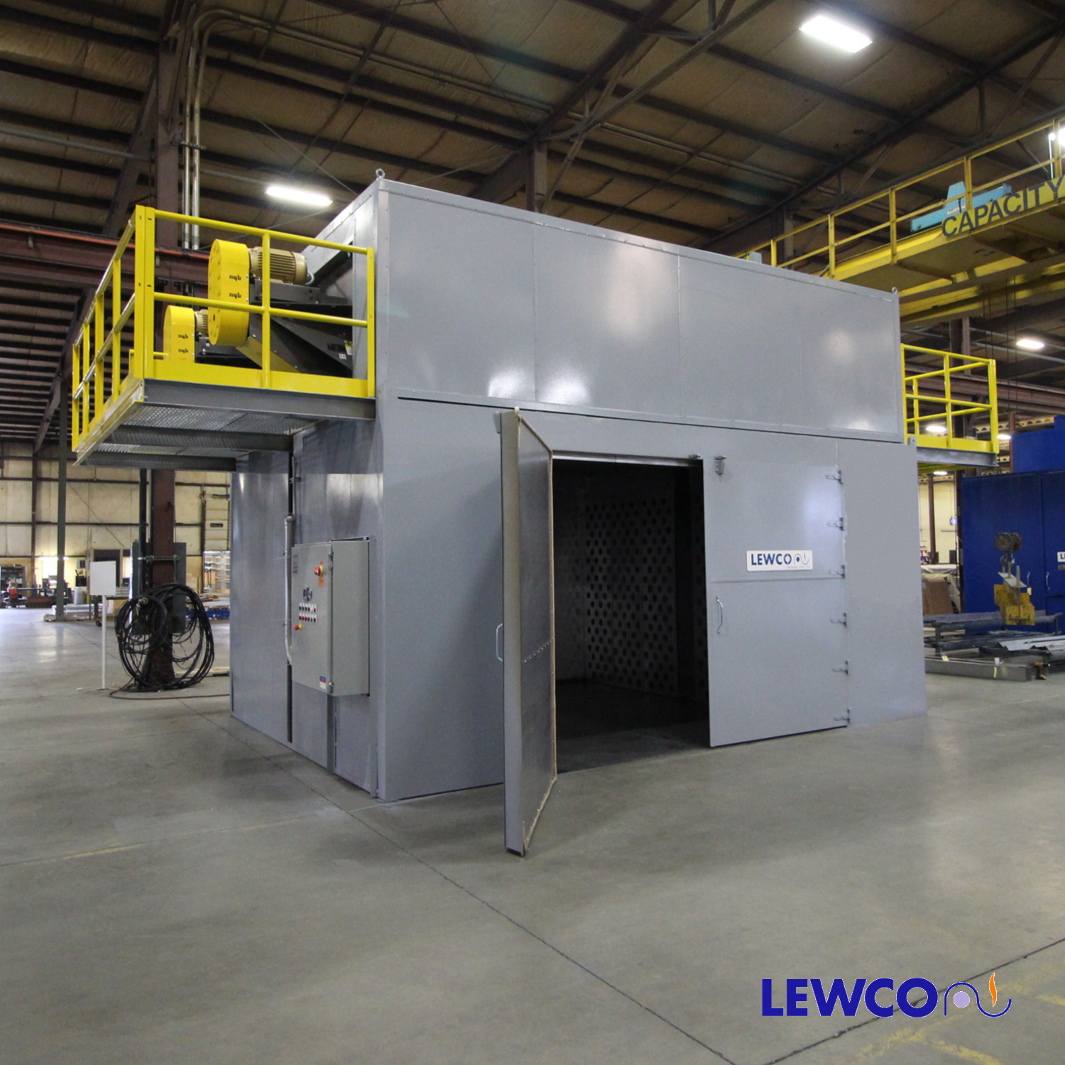 500°F Batch Oven for Aerospace Industry | LEWCO, Inc. Industrial Oven ...
