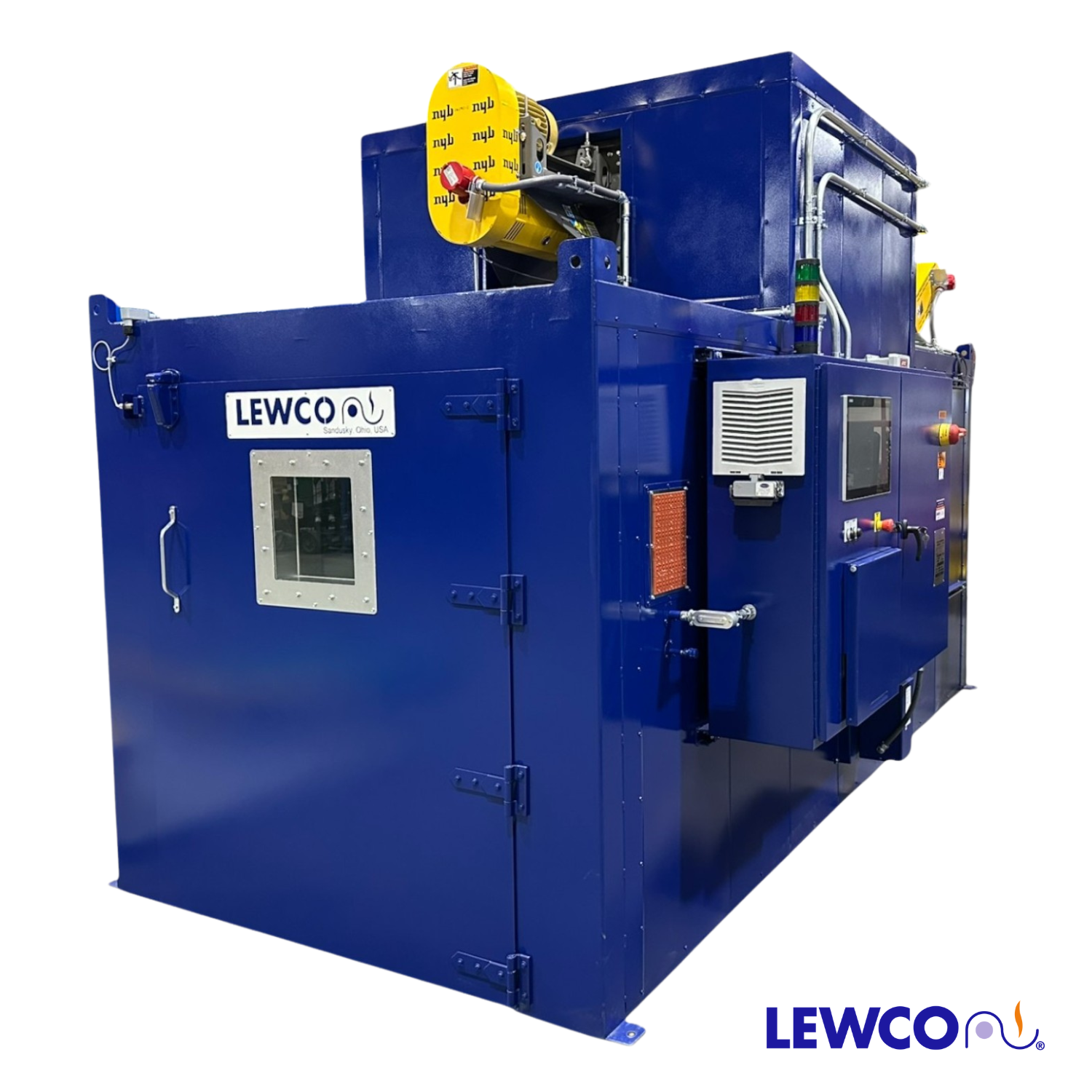 Drum Hot Box, 2nd Generation, Model: EC08VG2 | LEWCO, Inc. Industrial ...