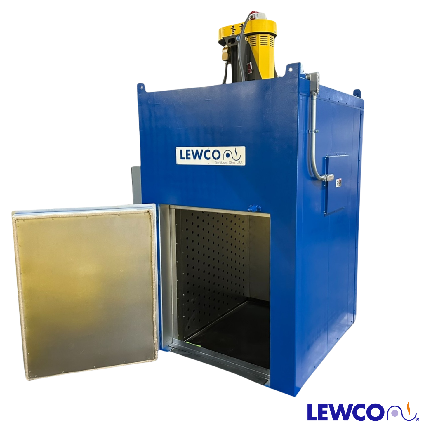 Drum Hot Box, 2nd Generation, Model: EC08VG2 | LEWCO, Inc. Industrial ...